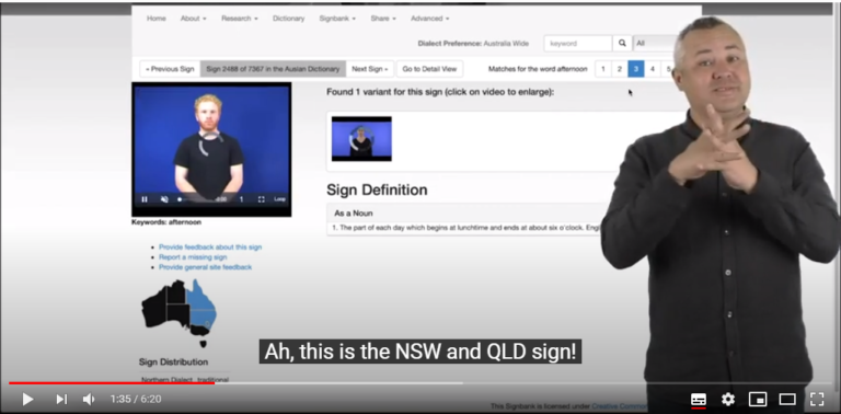 How to use Signbank | deafConnectEd